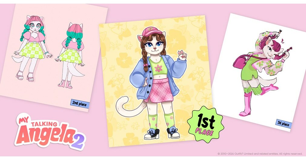 Outfit7 Unveils the Winning Outfit from Talking Angela's Fashion Contest