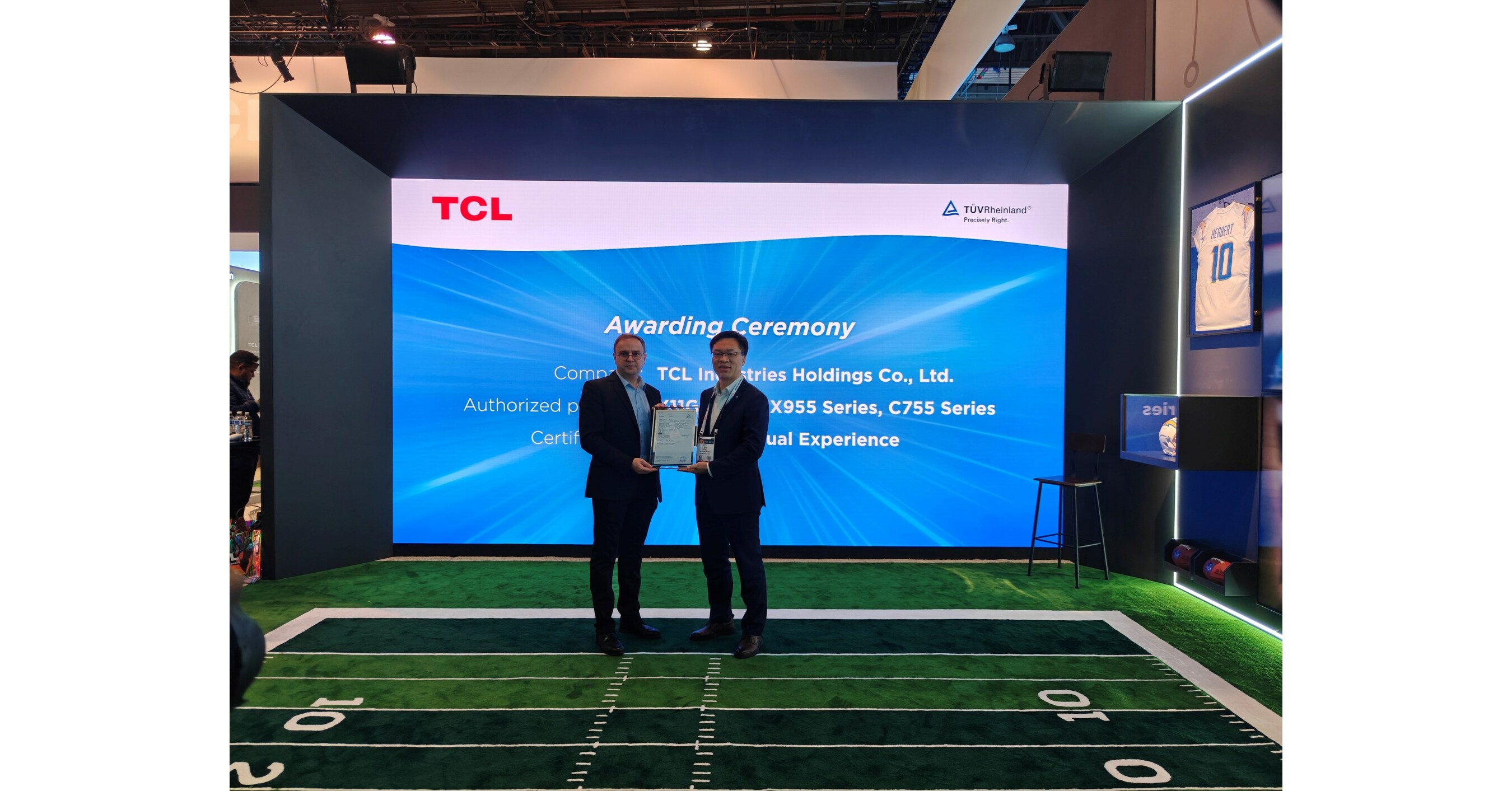 TÜV Rheinland Hands over "Realistic Visual Experience" Certification for TCL Flagship TVs - Jan ...