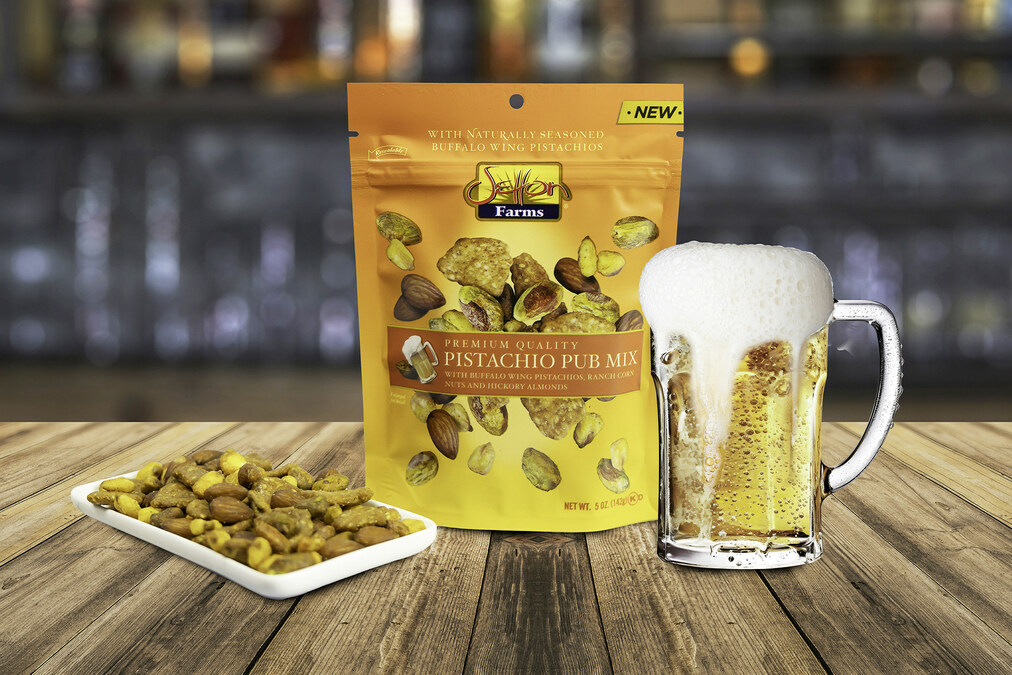 Setton Farms Logo Buffalo Wing Seasoned Pistachio Kernels