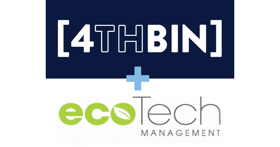 E-recycling Leader 4THBIN Merges with ecoTech Management, Inc. to Fuel Market Expansion and Growth