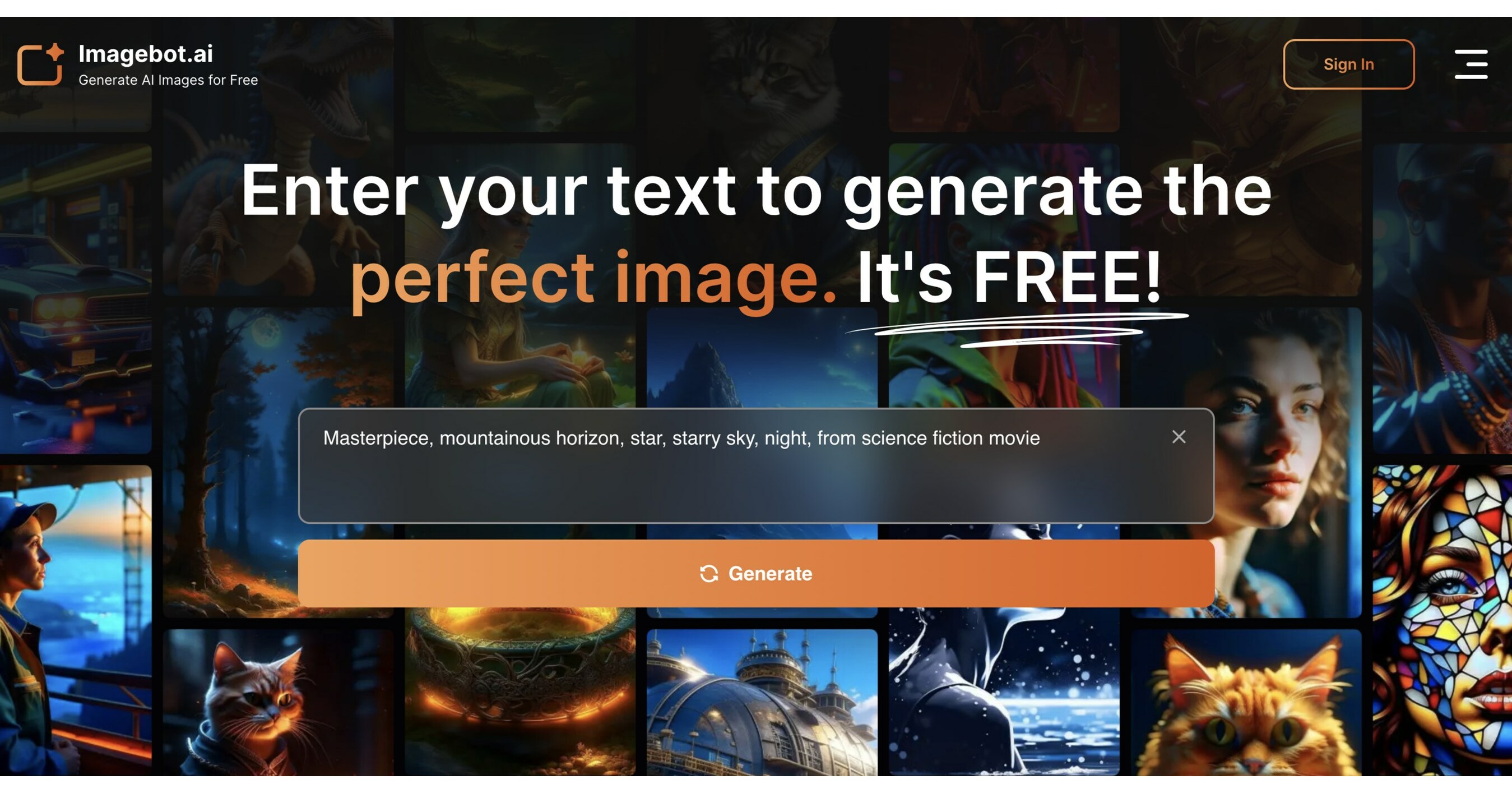 Free Text-to-Image Generator Launched Live