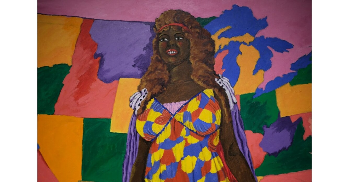 Robert Colescott's Monumental "Miss Liberty" is on Public Display for ...