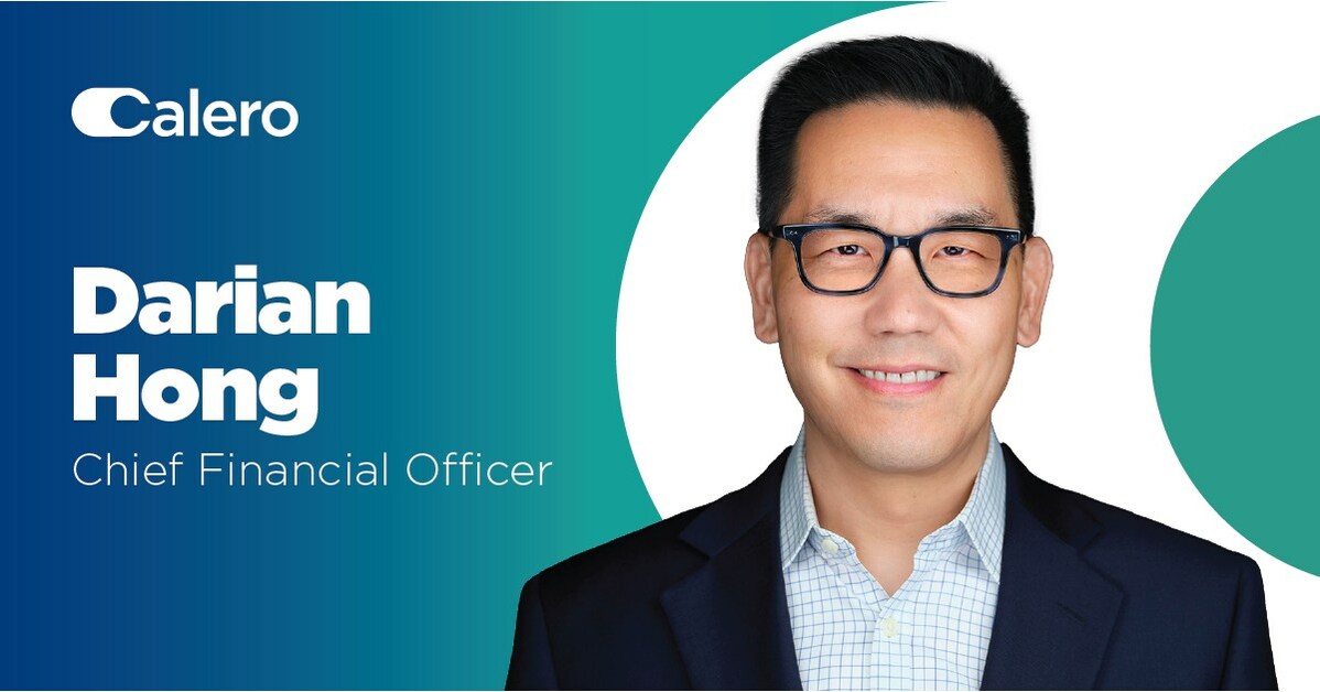Calero Welcomes Darian Hong as CFO to Drive Financial Excellence in ...