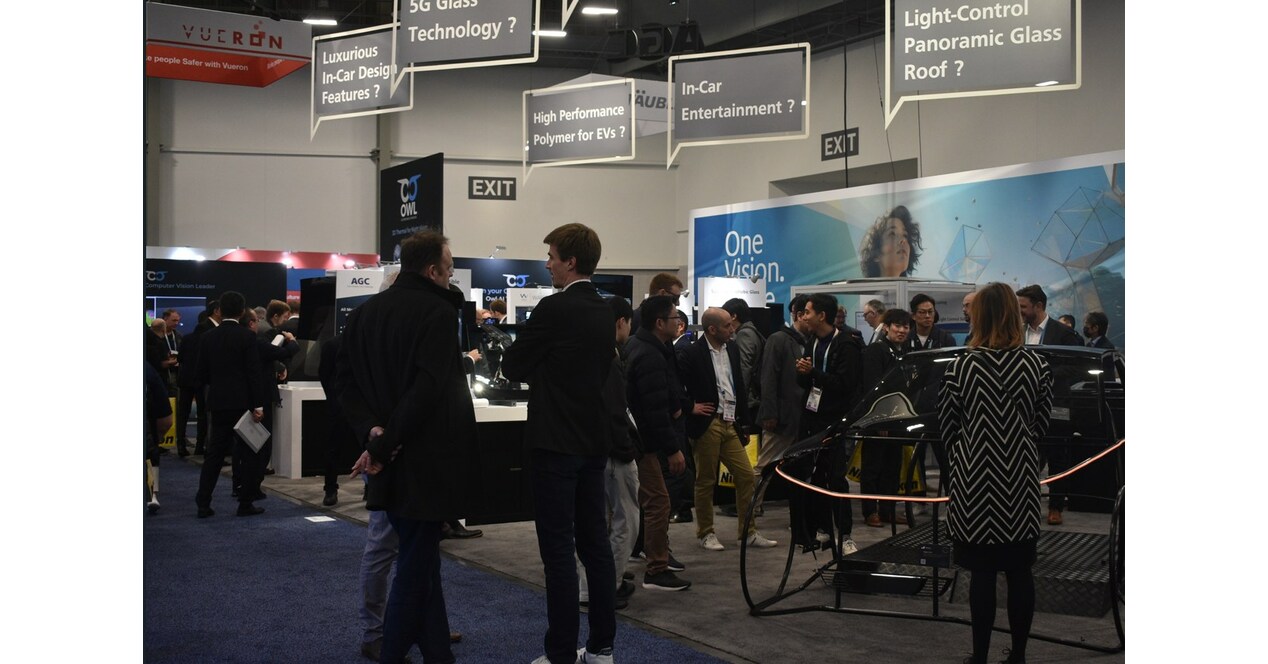 Thousands stopped by AGC's CES 2024 booth to experience its cutting ...