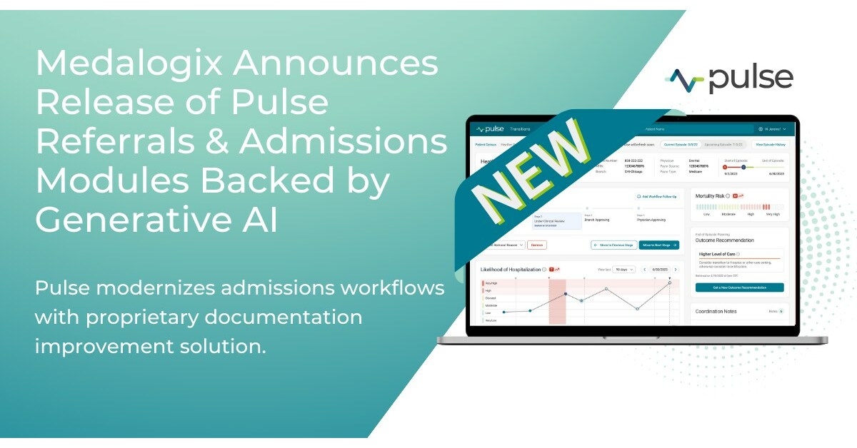 Medalogix Announces Release of Pulse Referrals & Admissions Modules ...