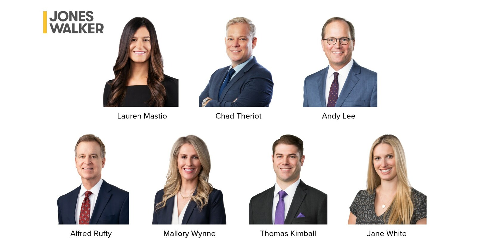 Jones Walker Elects Four New Partners and Strong Board Leadership