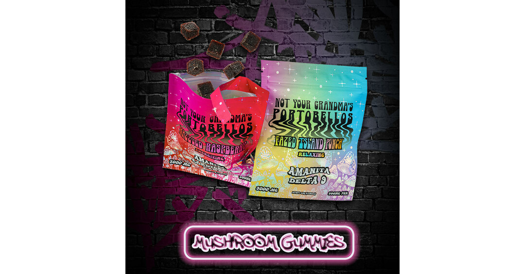 STNR Creations Launches Revolutionary Amanita Mushroom Gummies