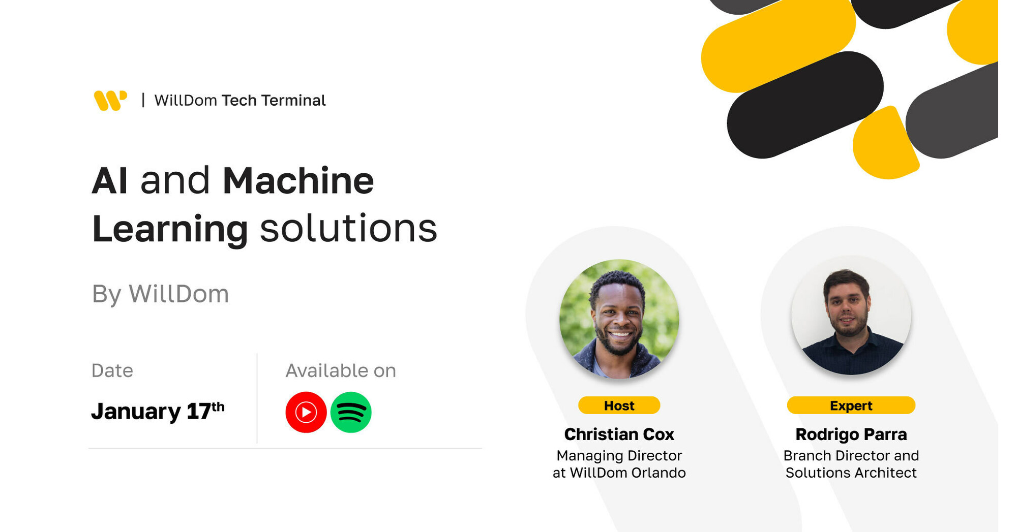 WillDom 憑藉改版後的 Tech Terminals 播客系列提升技術討論度