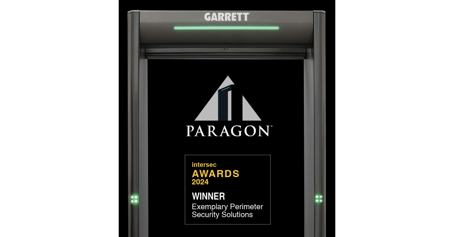 Garrett Paragon Wins International Award