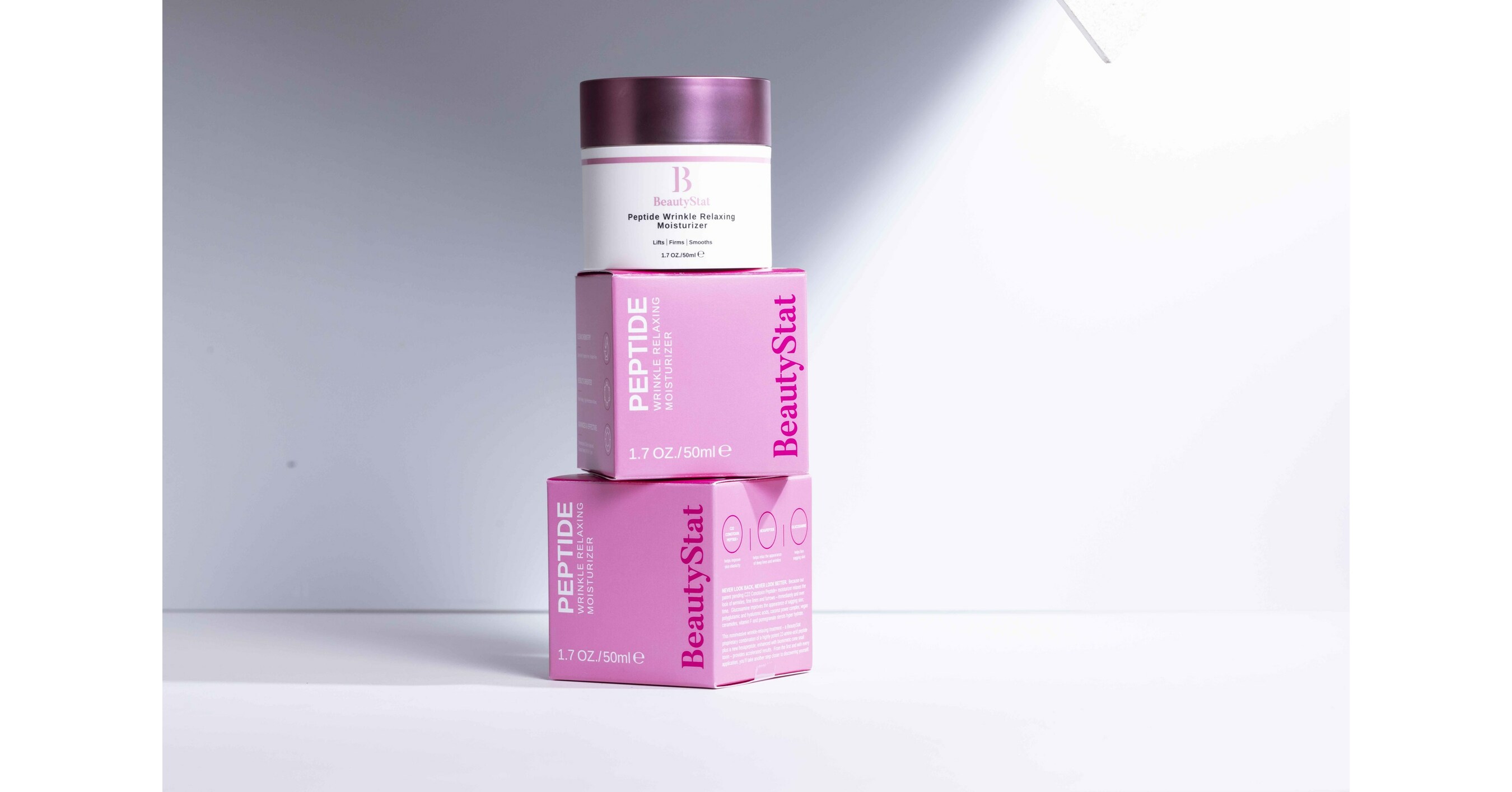 BeautyStat Unveils Breakthrough: Peptide Wrinkle Relaxing Moisturizer