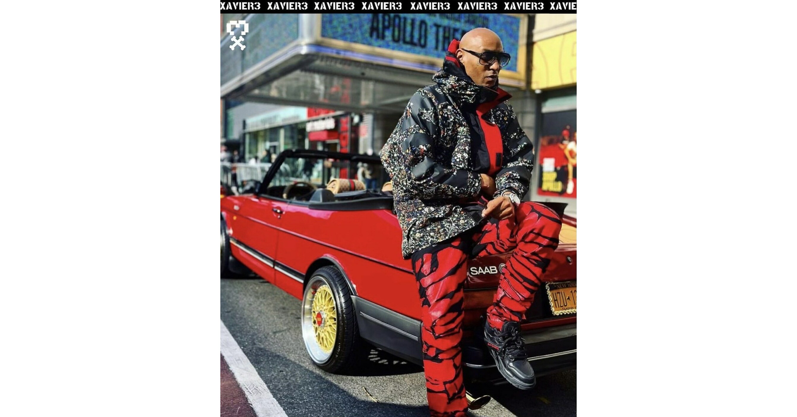 New York Rap Star 5ive Mics gifts Jim Jones Capo a custom pair of ...