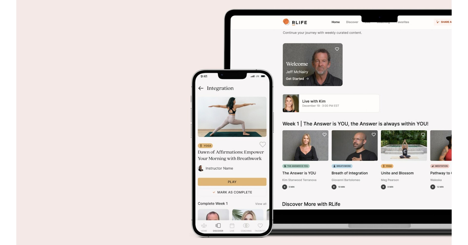 Rythmia Life Advancement Center Launches RLife App, The First of its ...