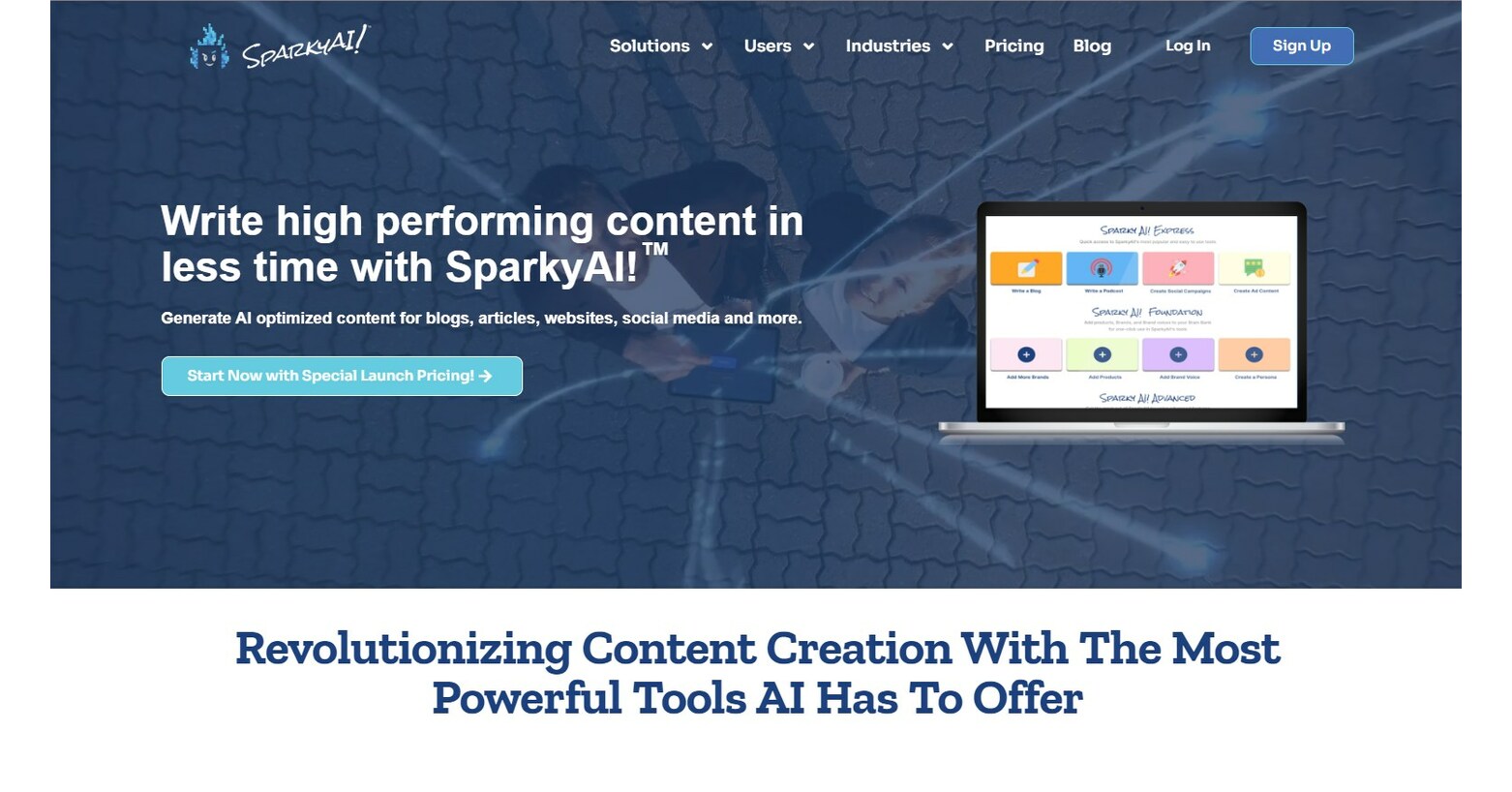 SparkyAI!: The Game-Changer in Cross-Channel Content Creation with a ...