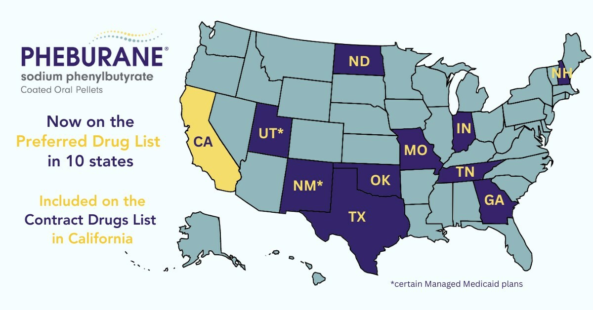 Pheburane® (sodium phenylbutyrate) is now on the Medicaid Preferred ...