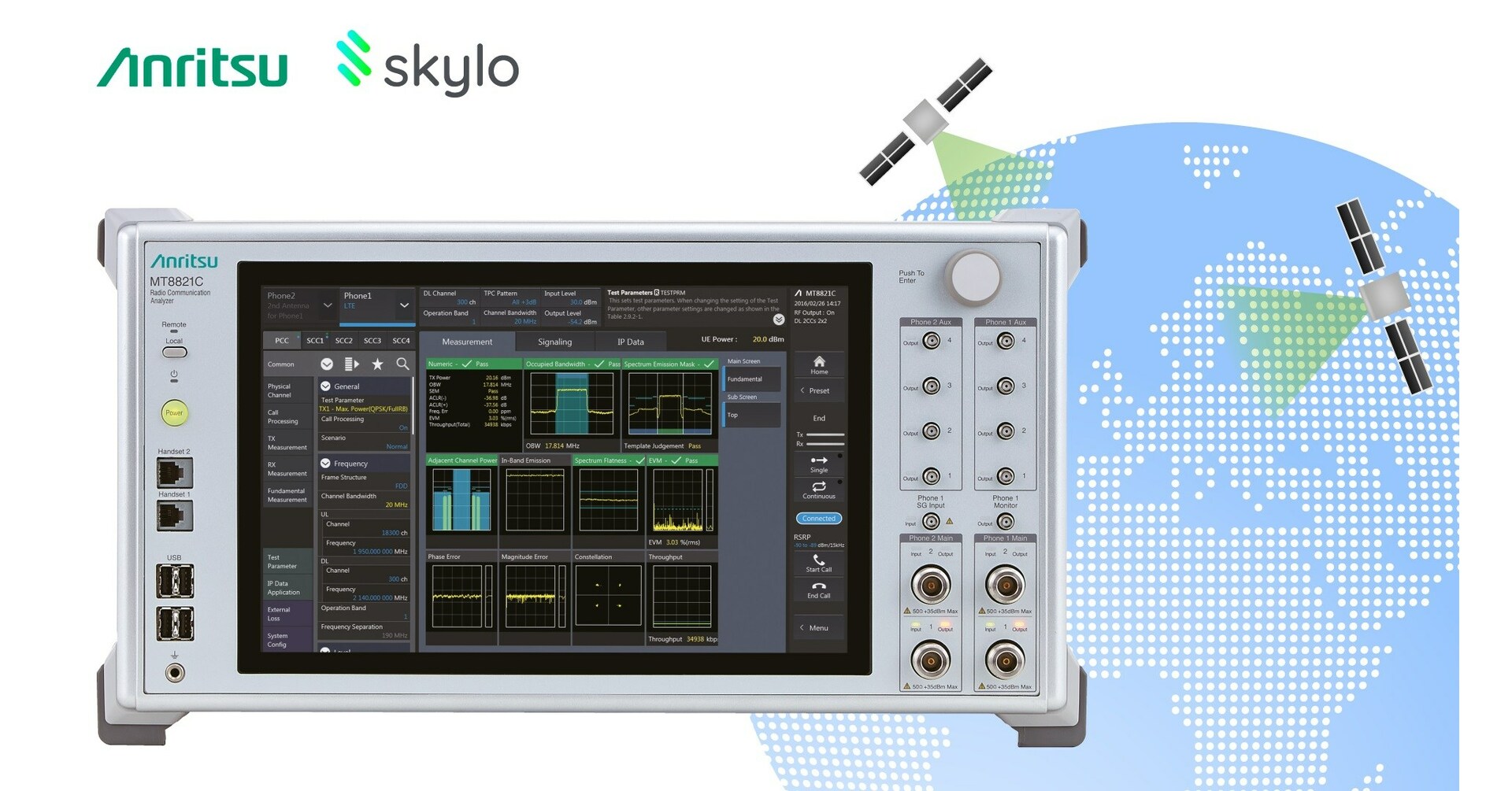 Anritsu to Expand into Non-Terrestrial Networks (NTN) with Skylo Test Cases