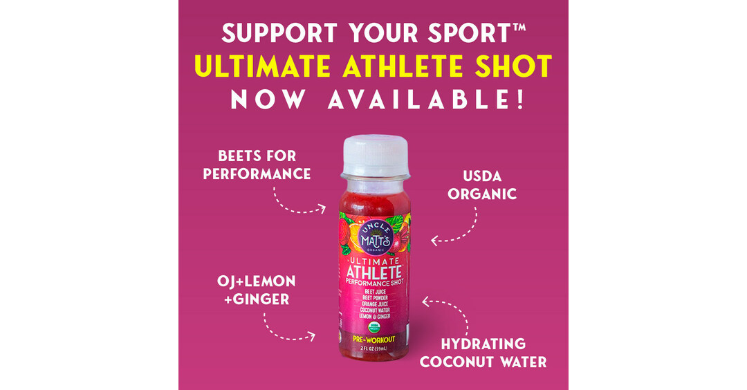 Uncle Matt's Organic® Launches Ultimate Athlete®