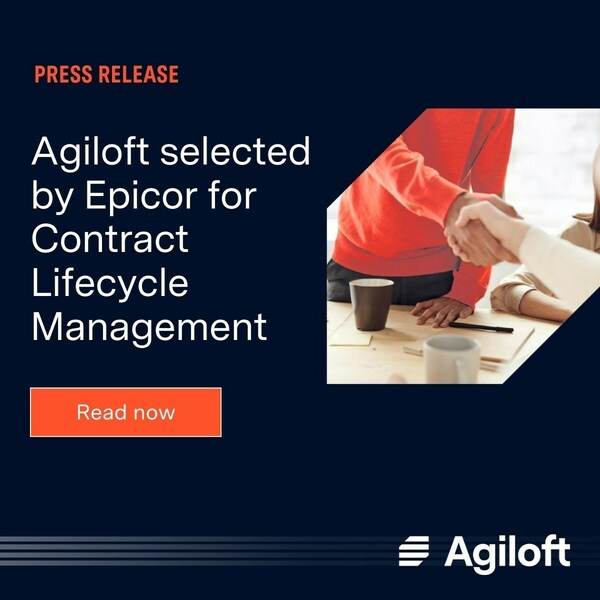 Agiloft Selected By Epicor For Contract Lifecycle Management