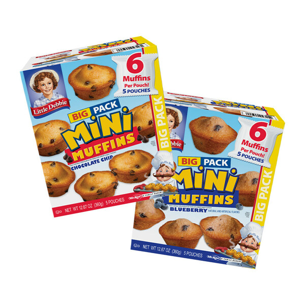 McKee Foods and Little Debbie® Brand Unveils Big Pack Mini Muffins with Two Irresistible ...