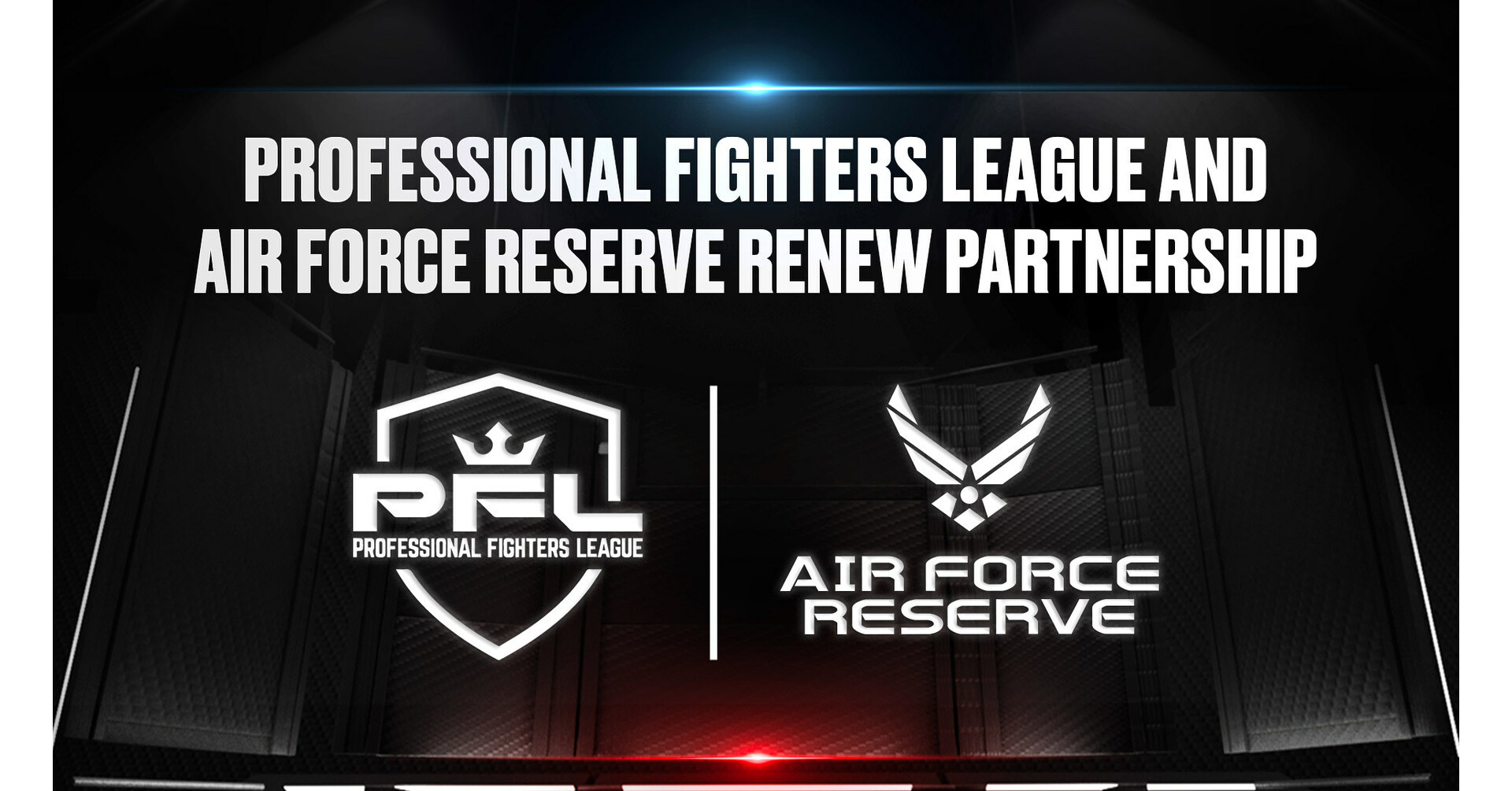 PROFESSIONAL FIGHTERS LEAGUE AND AIR FORCE RESERVE RENEW PARTNERSHIP