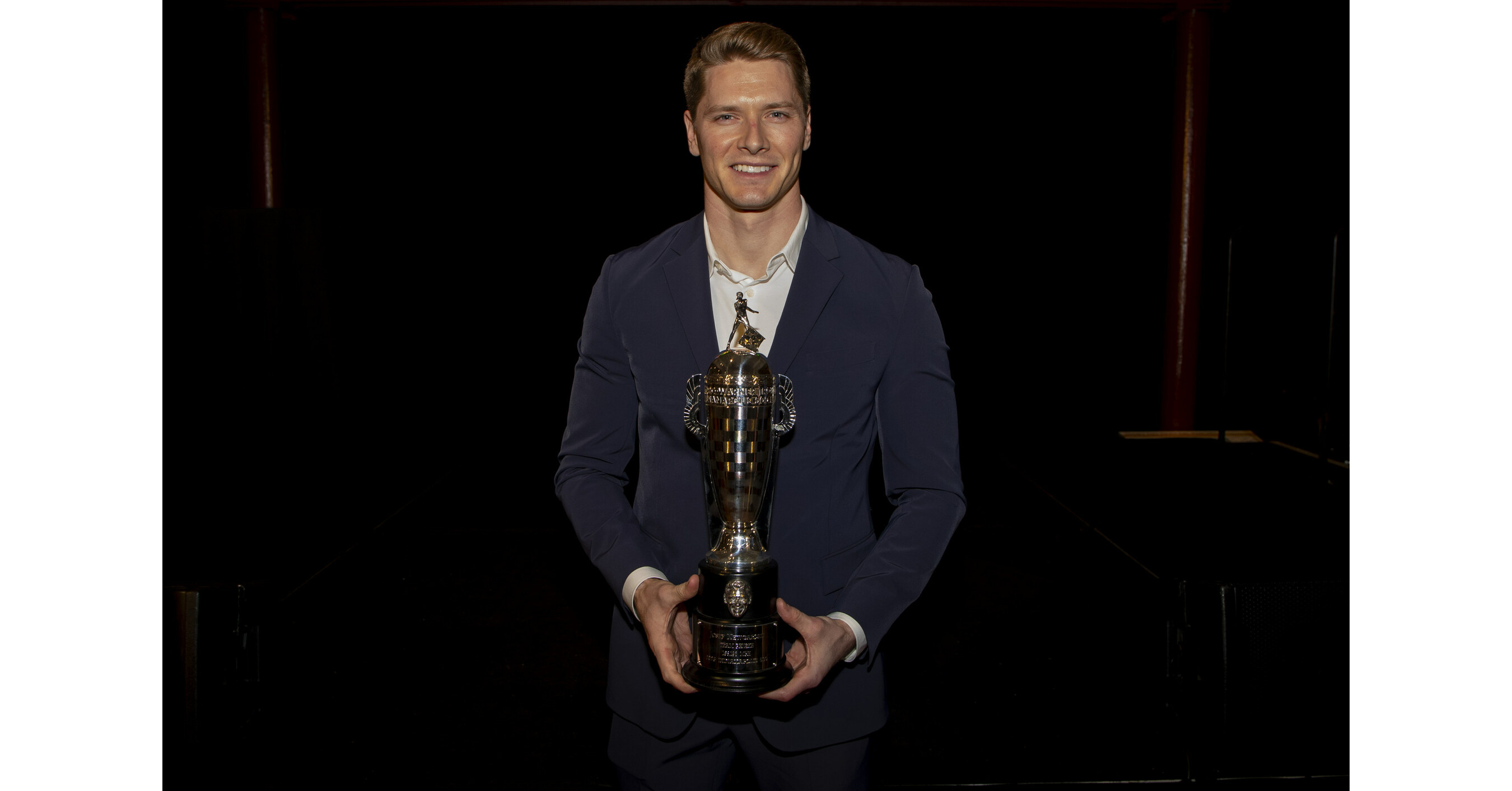 BorgWarner Presents Josef Newgarden and Roger Penske with Coveted Baby ...