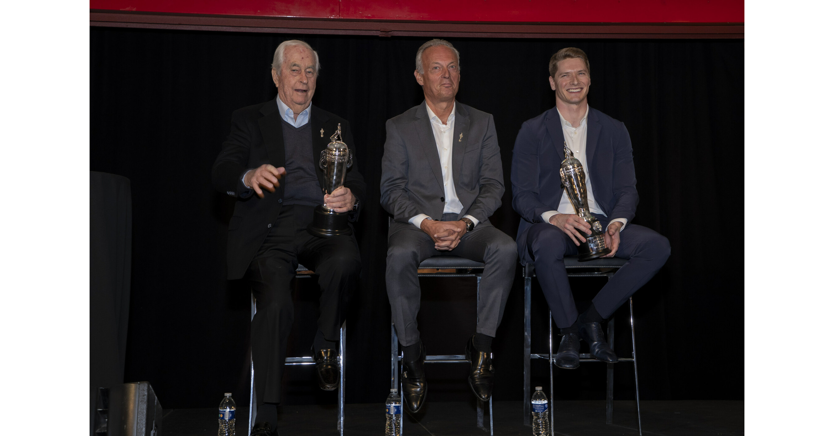 BorgWarner Presents Josef Newgarden and Roger Penske with Coveted Baby ...