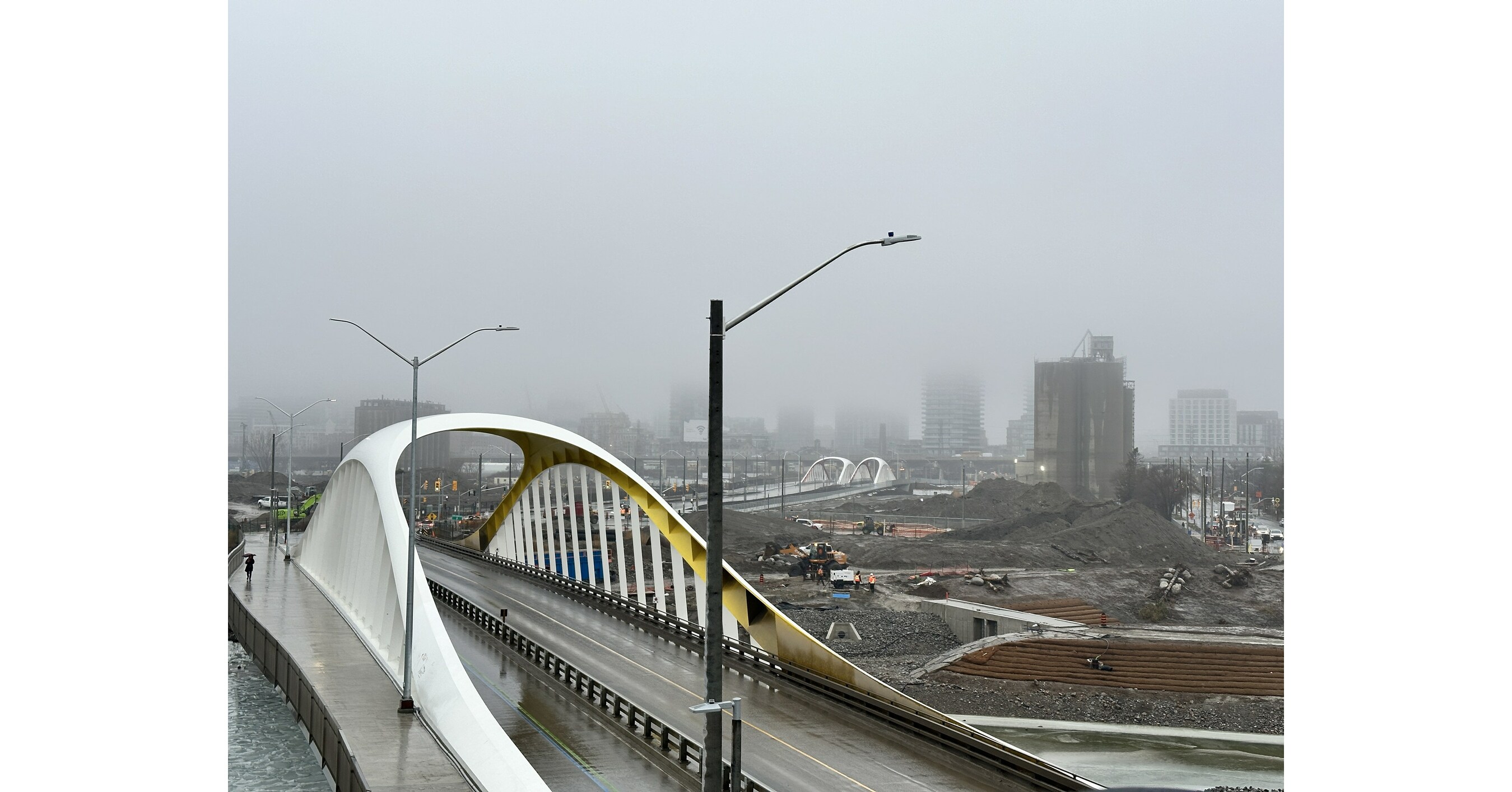 Toronto's Port Lands Celebrates the Opening of Two Landmark Bridges