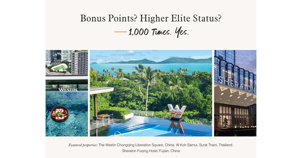 Travel Better in 2024 with Marriott Bonvoy's New Global Promotion that ...