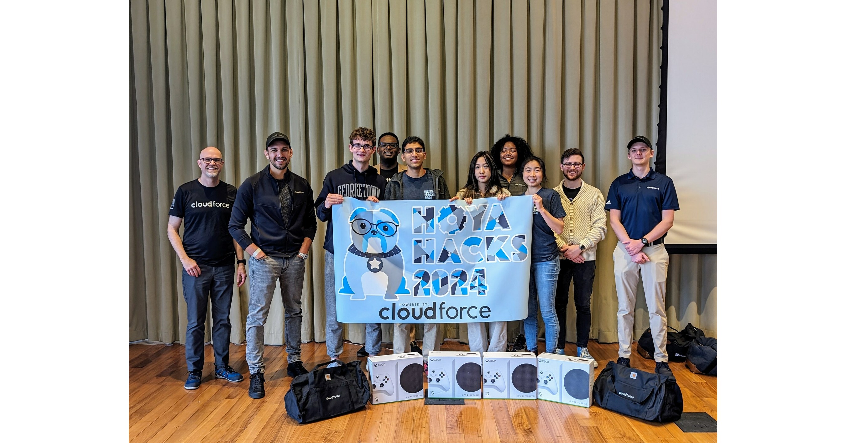 Cloudforce Announces Winners in 10th Annual Hoya Hacks Hackathon