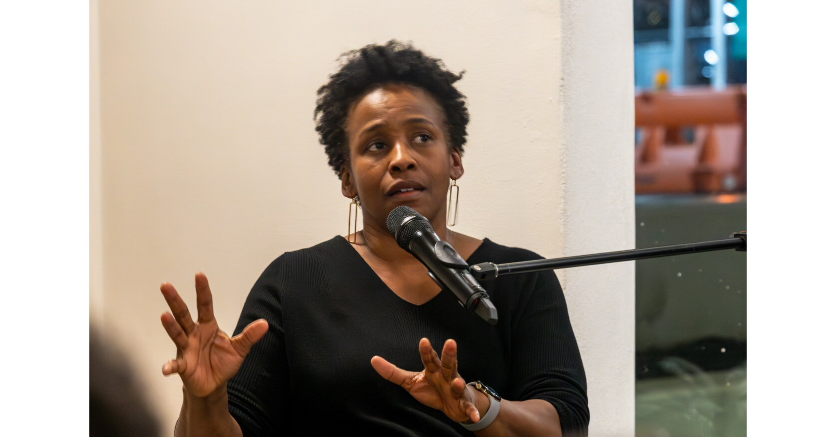 LG GUGGENHEIM AWARD RECIPIENT STEPHANIE DINKINS PRESENTS DEMO OF LATEST ...