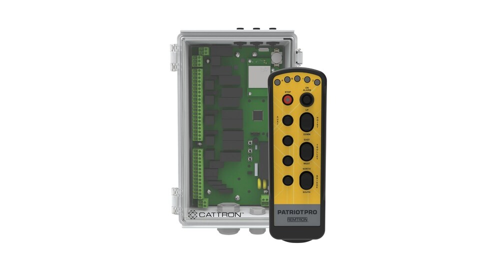 Cattron Introduces Remtron PatriotPro Industrial Remote Control System ...