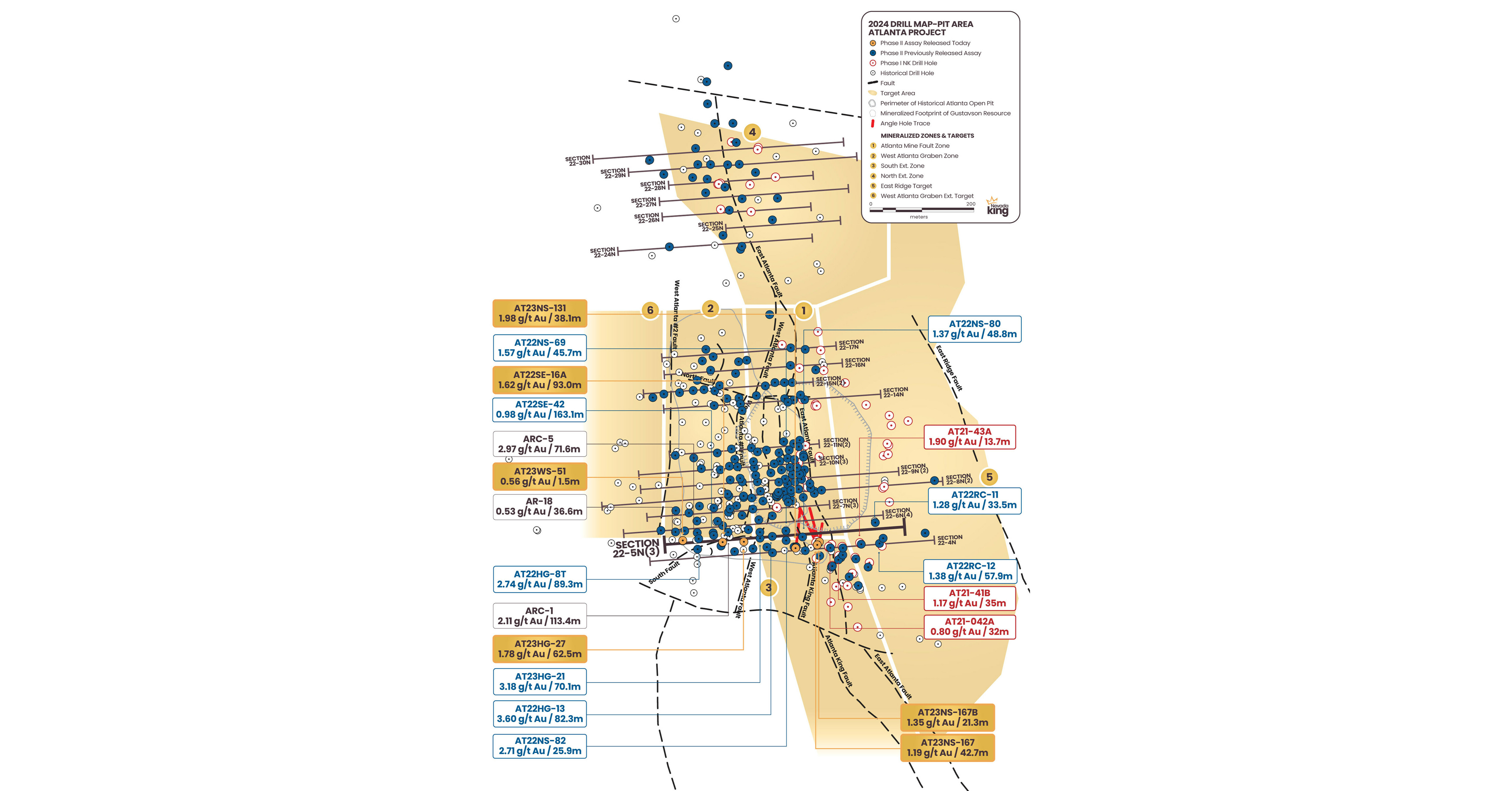 NEVADA KING INTERCEPTS 1.62 G/T AU OVER 93M & 1.78 G/T AU OVER 62.5M IN ...