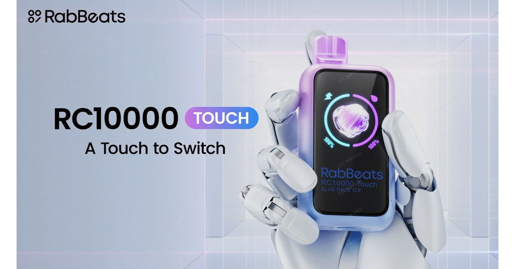 RabBeats premieres industry's single-use vape with interactive touchscreen