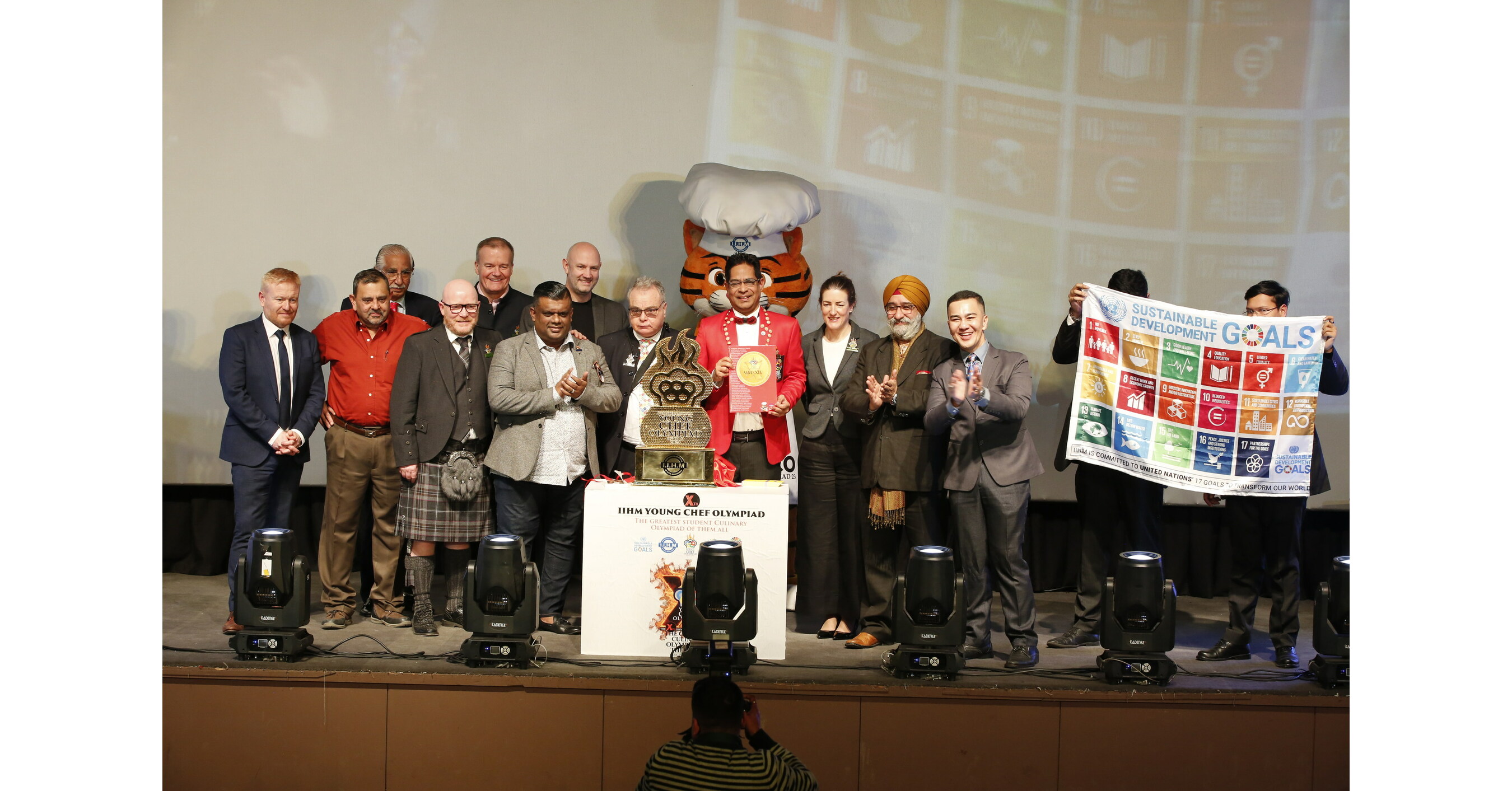 Over 60 countries unite at the Historic Opening Ceremony of the Epic 10th IIHM Young Chef ...