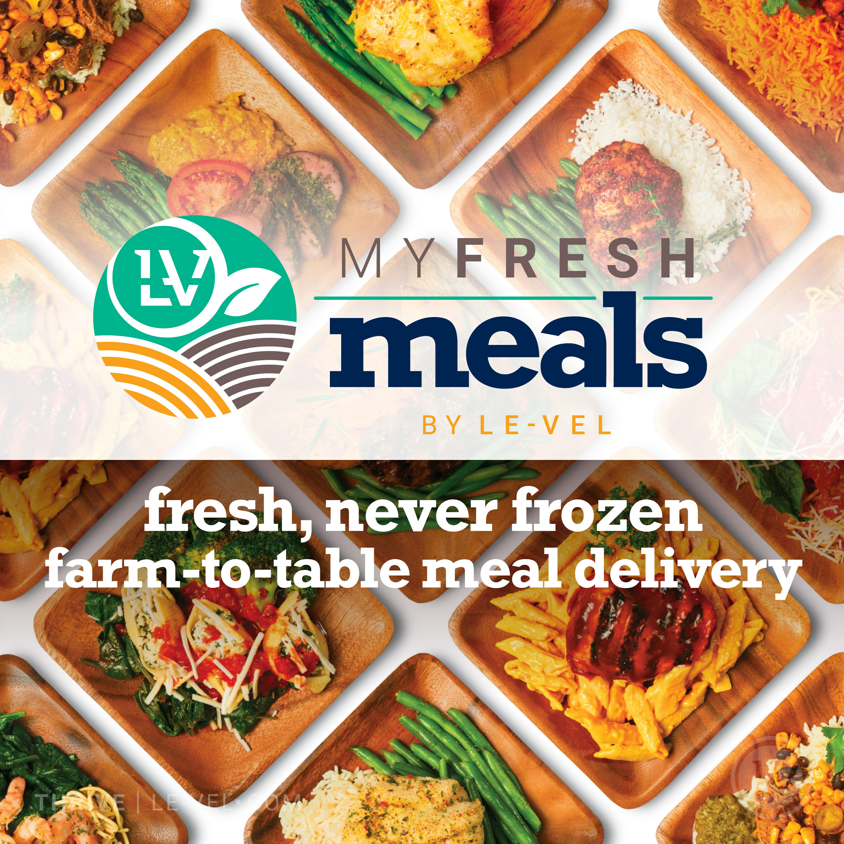 Fresh Never Frozen, Farm-To-Table Delivery Service: MYFRESH Meals by Le ...