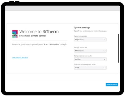 Rittal's New RiTherm Enclosure Climate Control Tool Digitalizes the ...