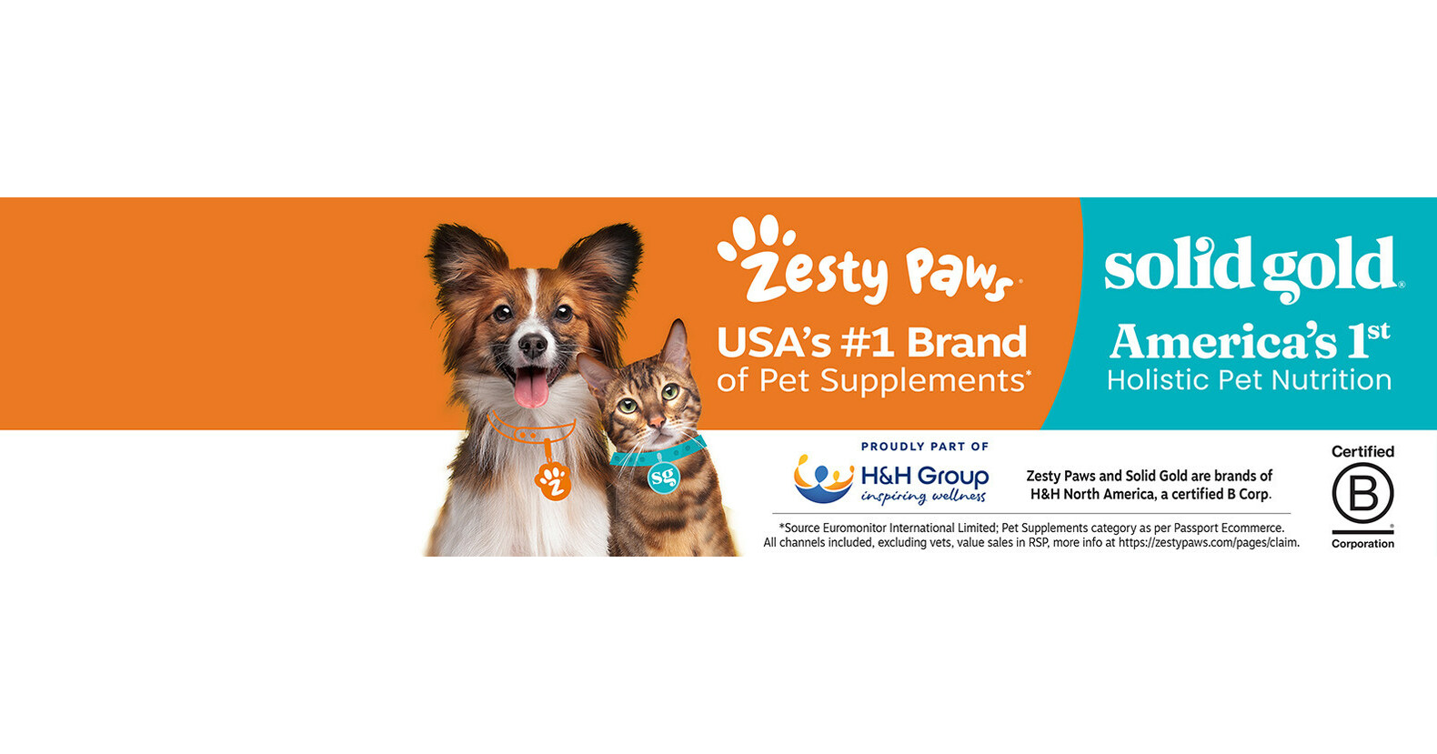 H&H North America, Owners of Zesty Paws & Solid Gold Pet, Achieves B ...