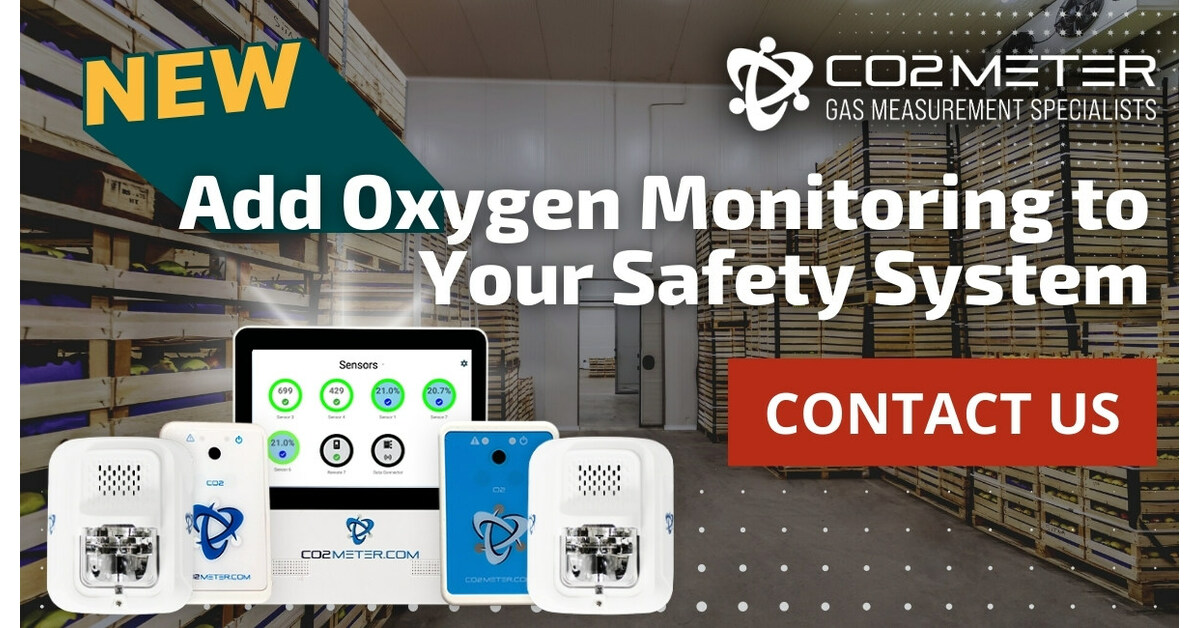 CO2Meter Expands Its Multi Gas Safety System Line to Include Oxygen ...