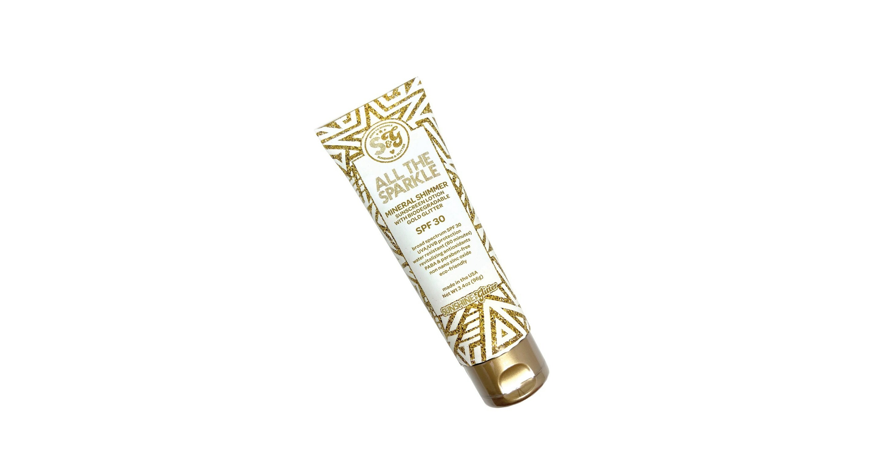ALL THE SPARKLE: Reef-Friendly Mineral Shimmer SPF with Biodegradable ...