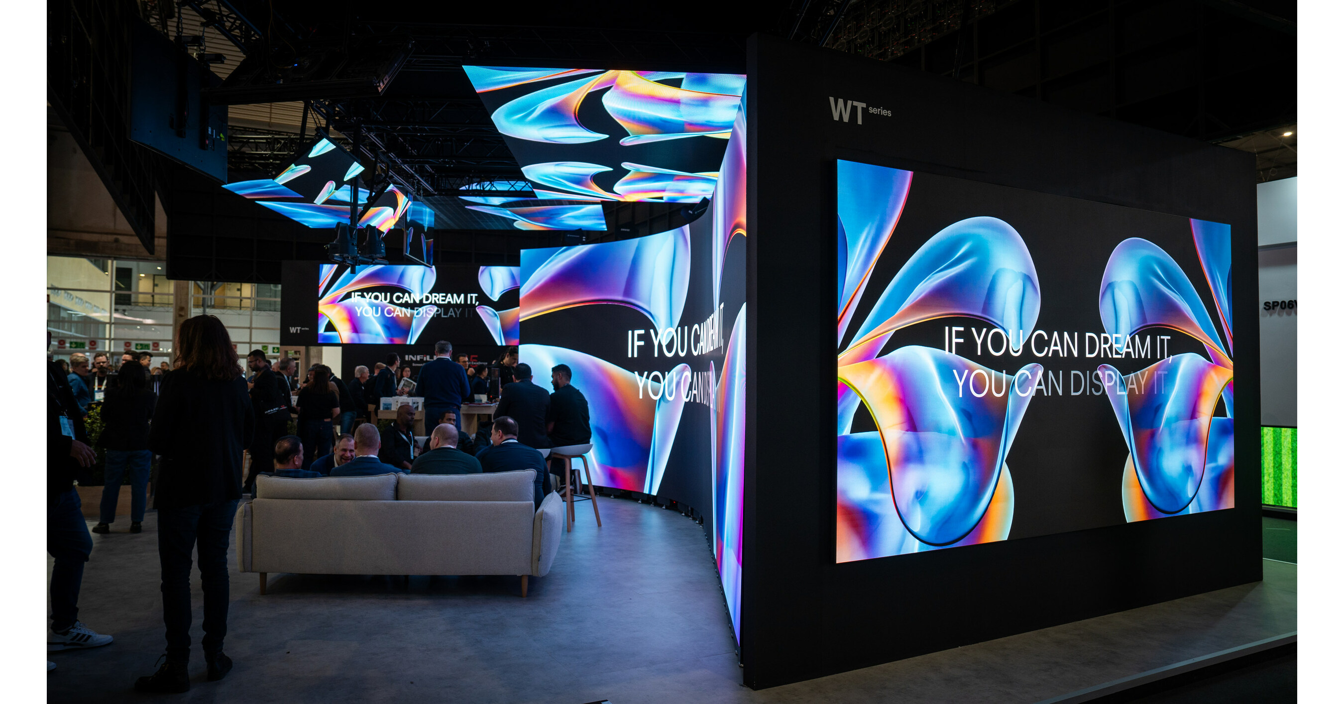 Experience the awe-inspiring showcase by INFiLED at ISE2024