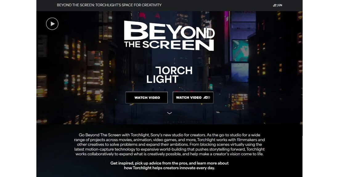 Sony introduces Sony Pictures' new advanced visualization facility ...