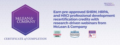 HR Professionals Can Now Earn Professional Development Credits for SHRM, HRPA, and HRCI with ...