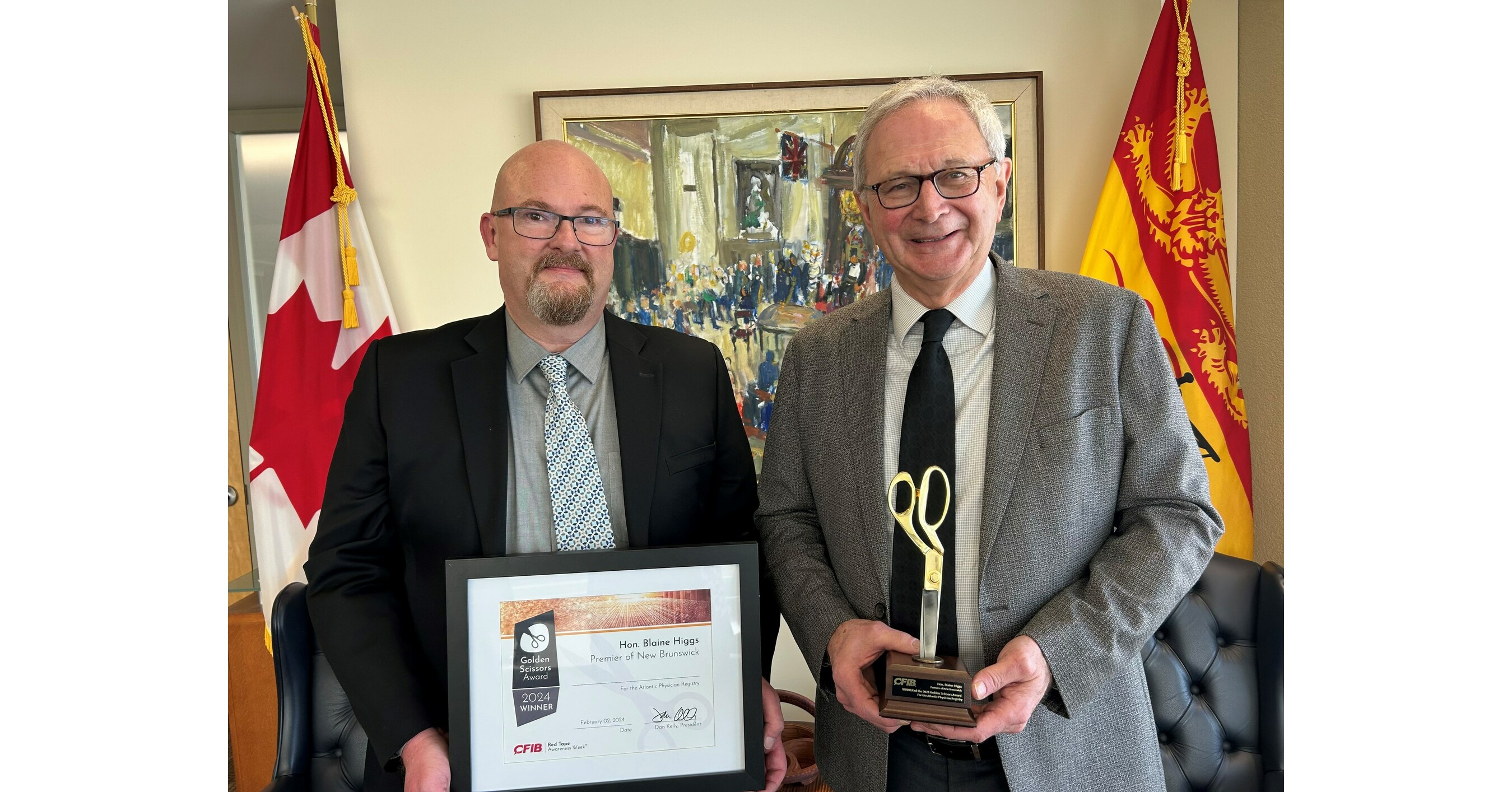 La FCEI décerne les Prix Ciseaux d'or 2024 à l'Ontario et aux provinces ...