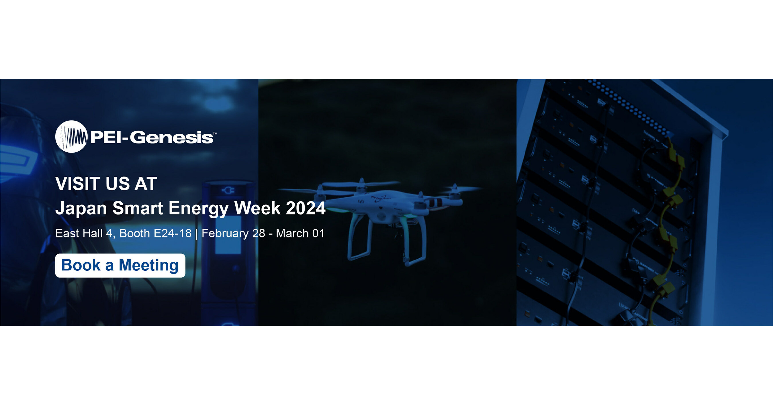 PEI-Genesis Exhibits at Smart Energy Week in Tokyo, Japan