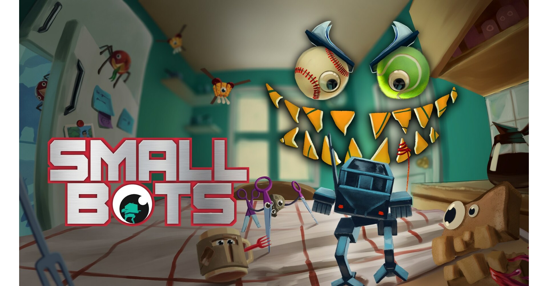 Clique Games Announces "Small Bots" for Apple Vision Pro