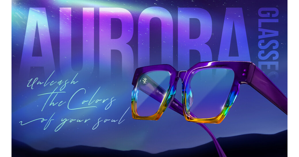 Vooglam's Aurora Glasses: A Spectacle of Light and Color in Eyewear