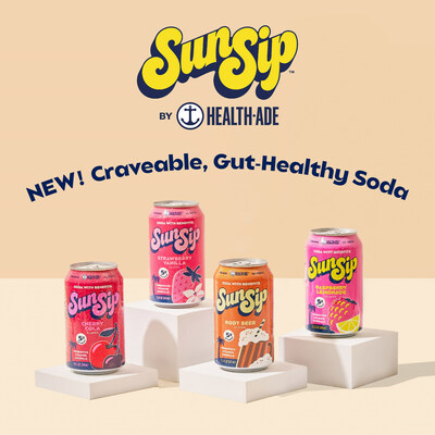 Gut Health Leaders, Health-Ade, Launch SunSip, a Brand New Line of ...
