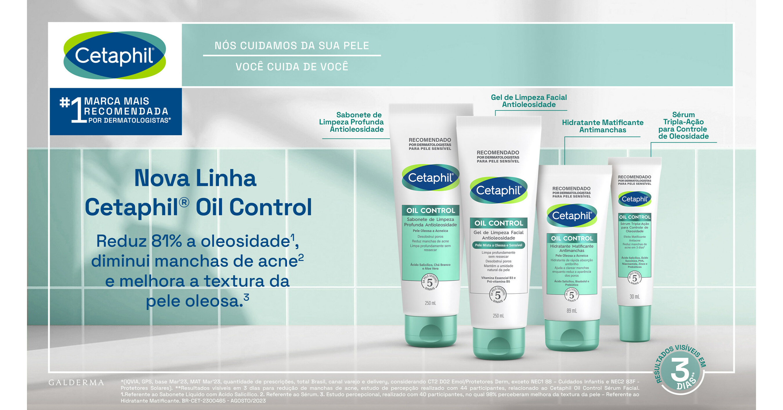 Cetaphil lança sua 1ª linha completa de produtos antioleosidade ...