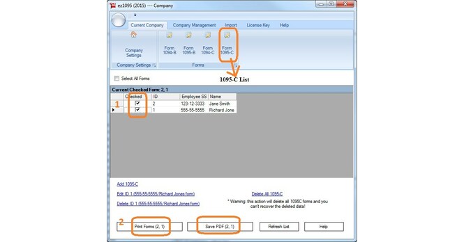The Latest 2023 ez1095 ACA Software From Halfpricesoft.com Offers A ...