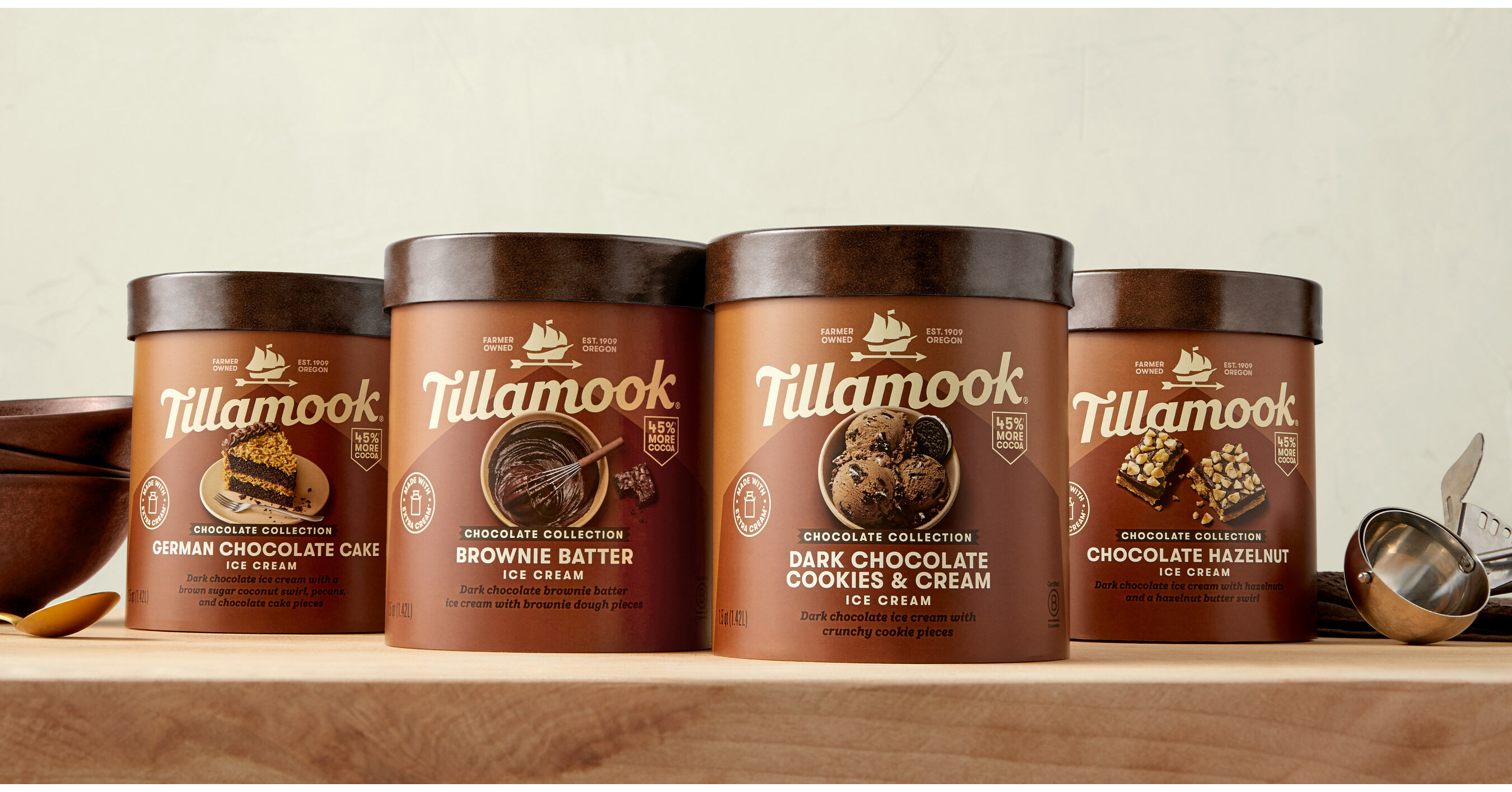 Chocolate Lovers Rejoice: Tillamook® Launches New Chocolate Ice Cream ...