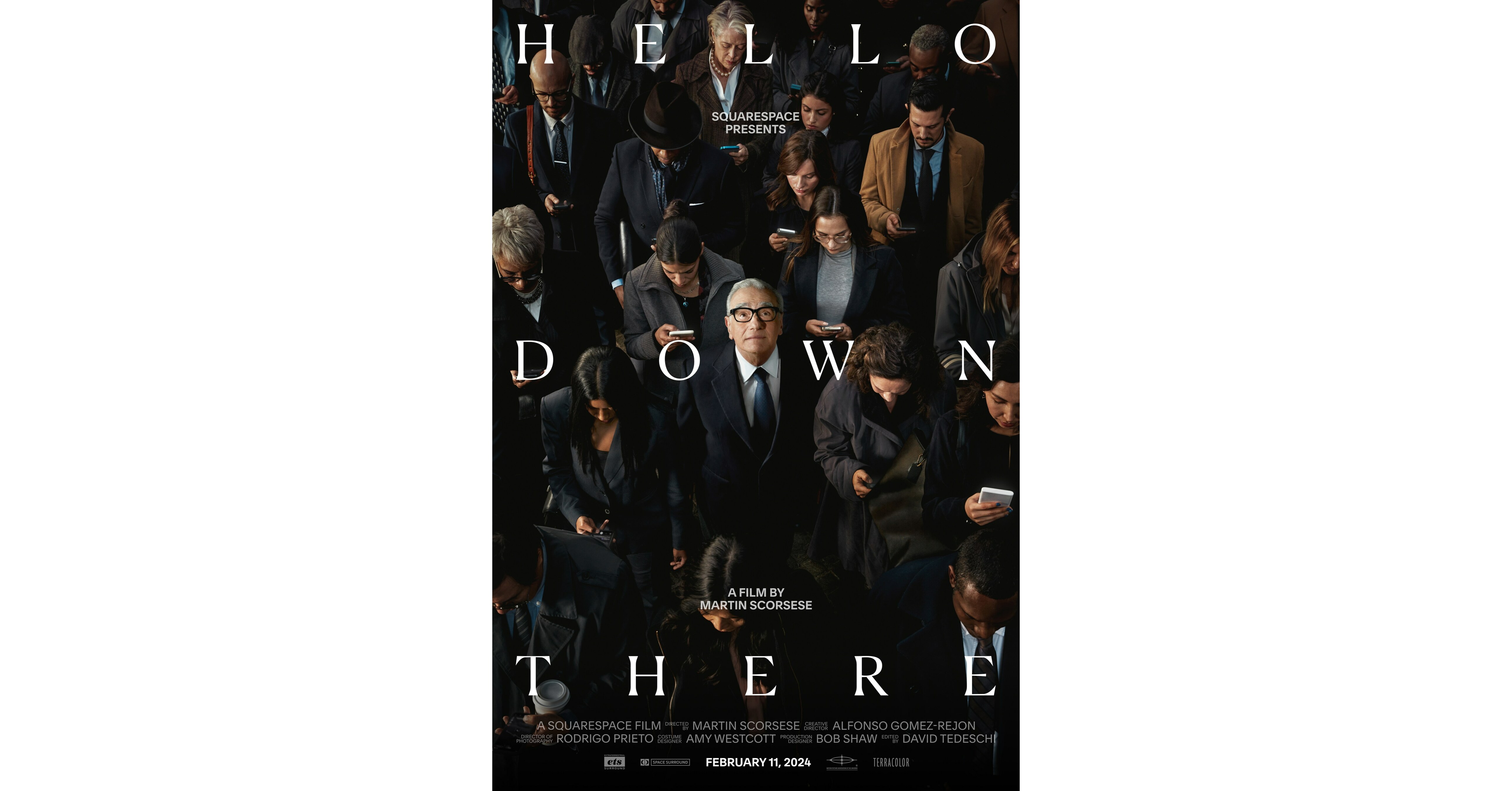 Hello Down There: Squarespace Teams Up with Martin Scorsese for its 2024 Super Bowl Campaign